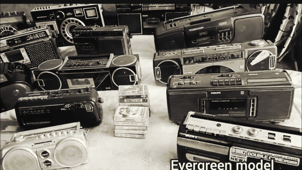 Vintage Rare collection all type cassette player tape recorder branded ...