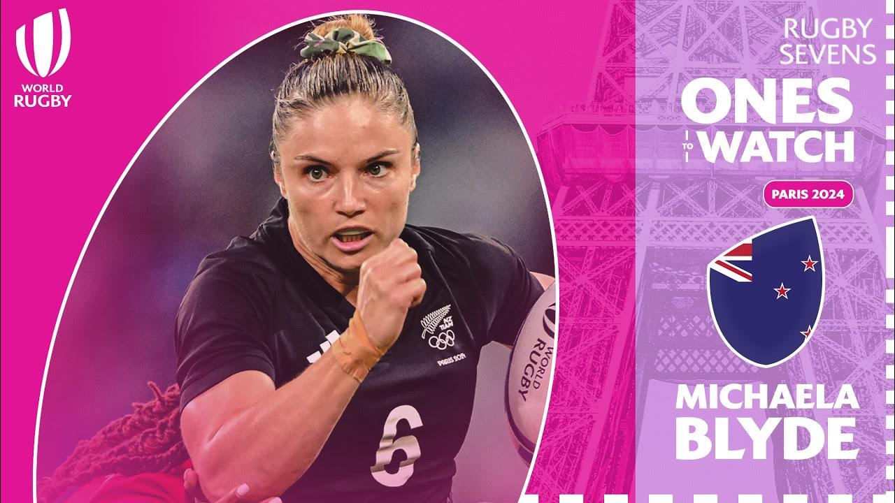 The race for Paris 2024's top try scorer 💨 | Michaela Blyde's SVNS Highlights 2023/24 - YouTube