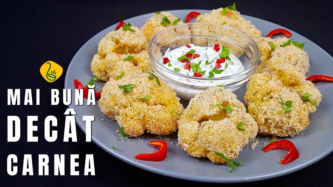 Conopida crocanta la cuptor mai gustoasa decat carnea - conopida pane ...