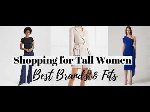 Shopping for Tall Women: Best Brands & Fits - YouTube