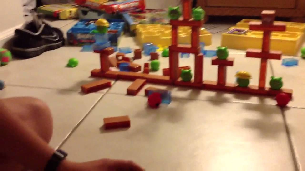 Angry Birds Structure Includes Angry Birds Knock on Wood & On Thin Ice ...