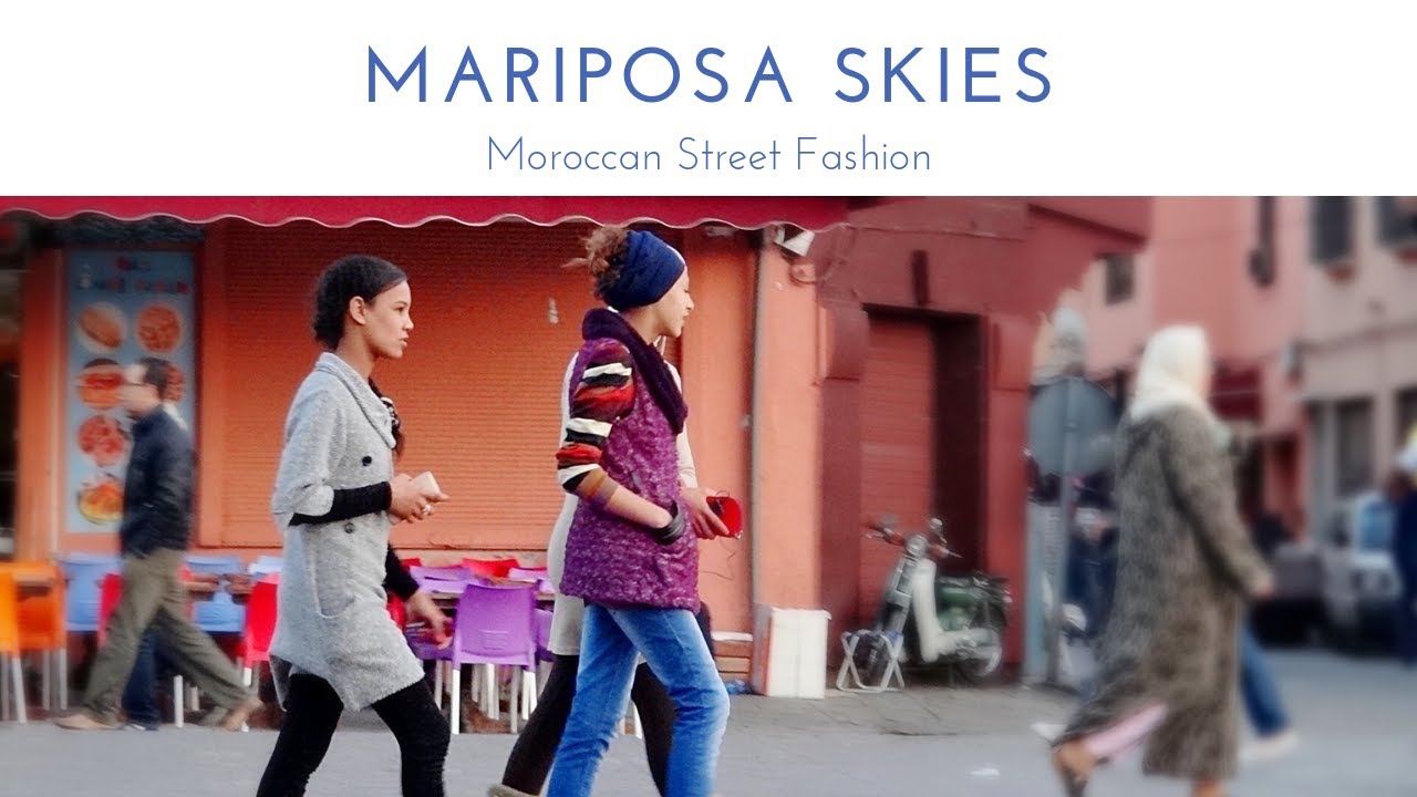 Moroccan Street Fashion - YouTube