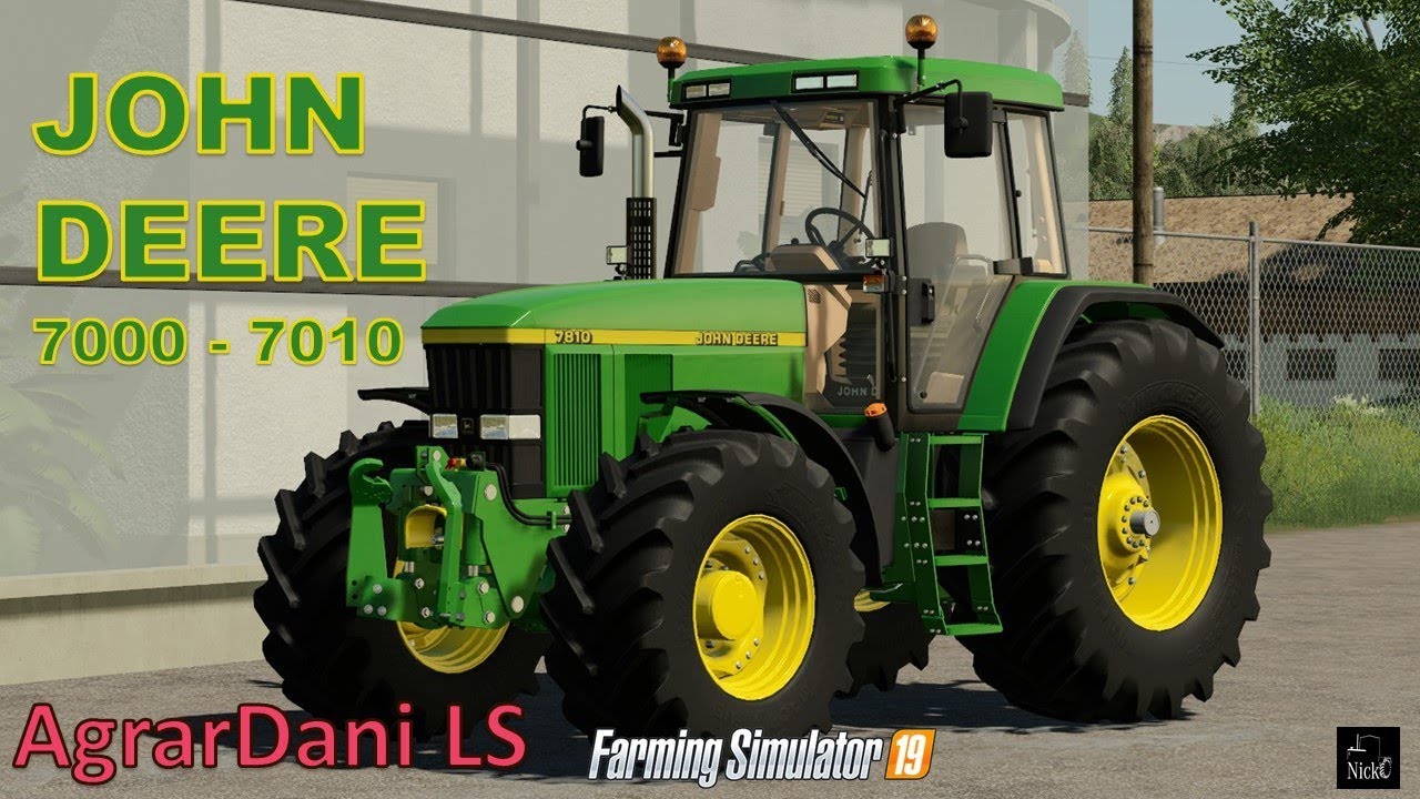 FS 19 🚜 John Deere 7600, 7700, 7800, 7610, 7710 e 7810 by AgrarDani LS ...