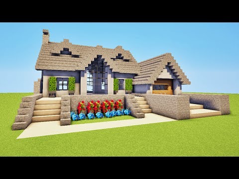 Maison Sur Minecraft Tuto | Ventana Blog