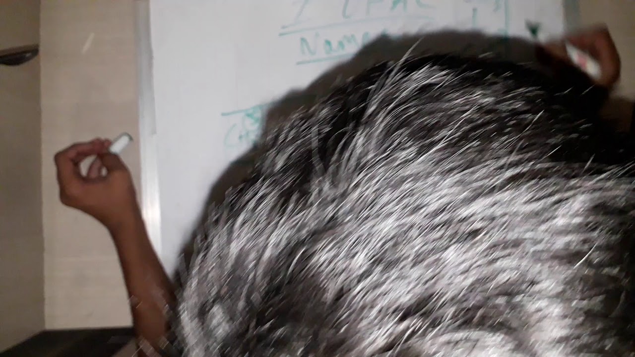IUPAC names of chains of carbon - YouTube