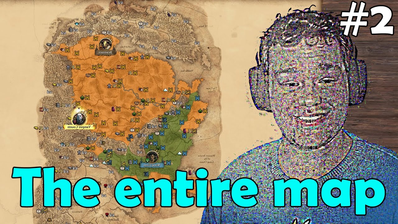 Conquering the entire map in total war warhammer - YouTube