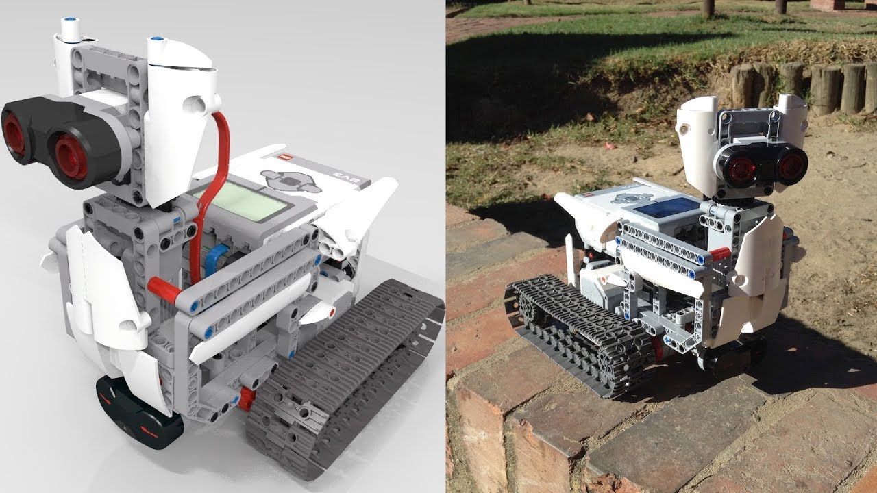 Lego Custom Explorer Robot. Outside Exploration. Instructions - YouTube