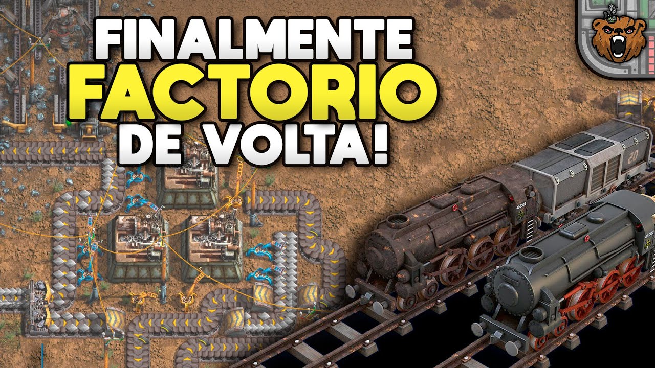 Factorio: o melhor jogo de fábricas, a todo vapor! - Gameplay 4k PT-BR - YouTube