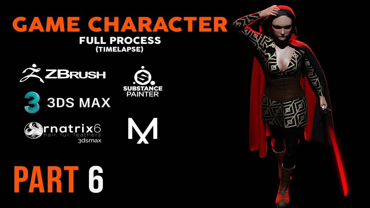 3D CHARACTER DESIGN | PART - 6 | UNWRAPPING | PROCESS (TIMELAPSE) - YouTube