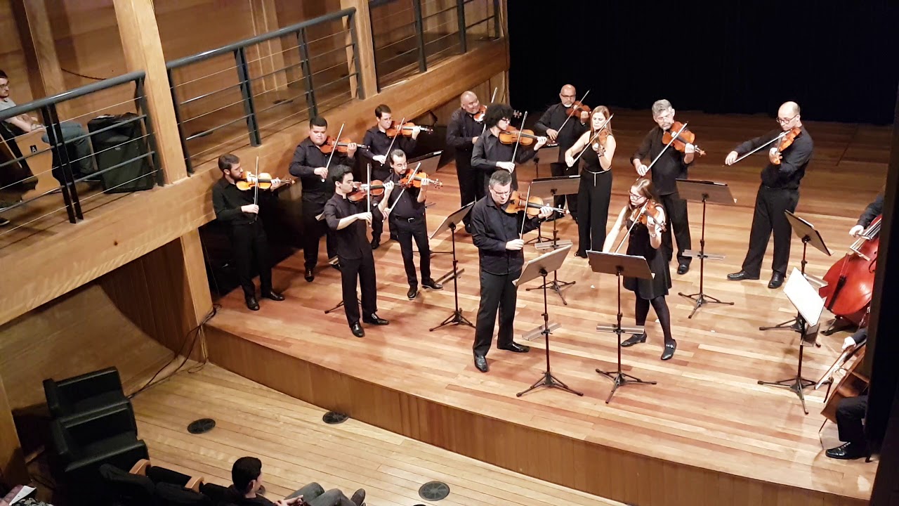 Johann Sebastian Bach. Concerto em Ré menor para 2 violinos, cordas e ...