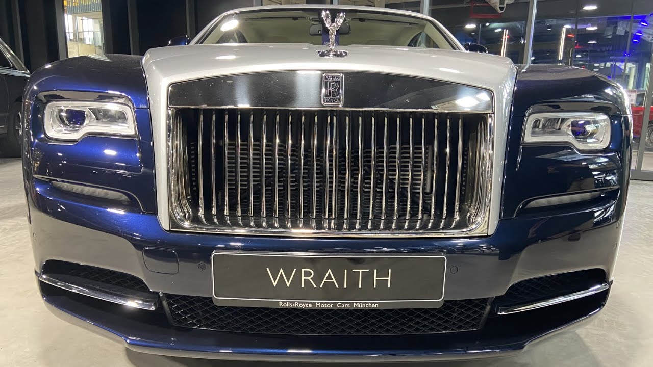 2022 Rolls-Royce Wraith in Midnight Sapphire - YouTube
