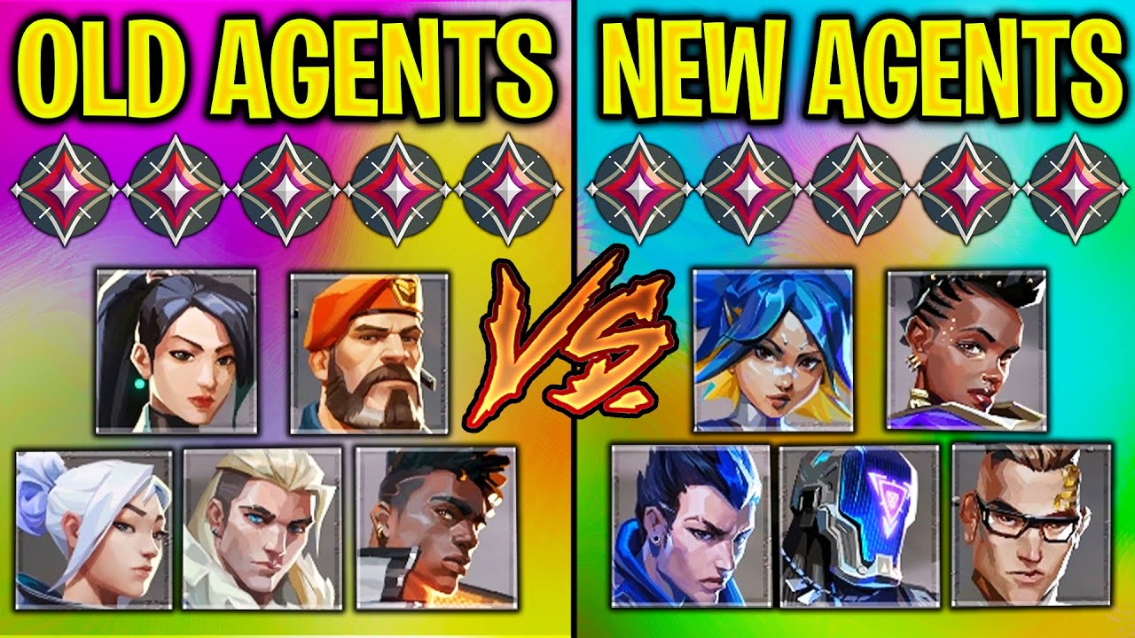 VALORANT: Old Agents VS New Agents! - Who Wins? - YouTube