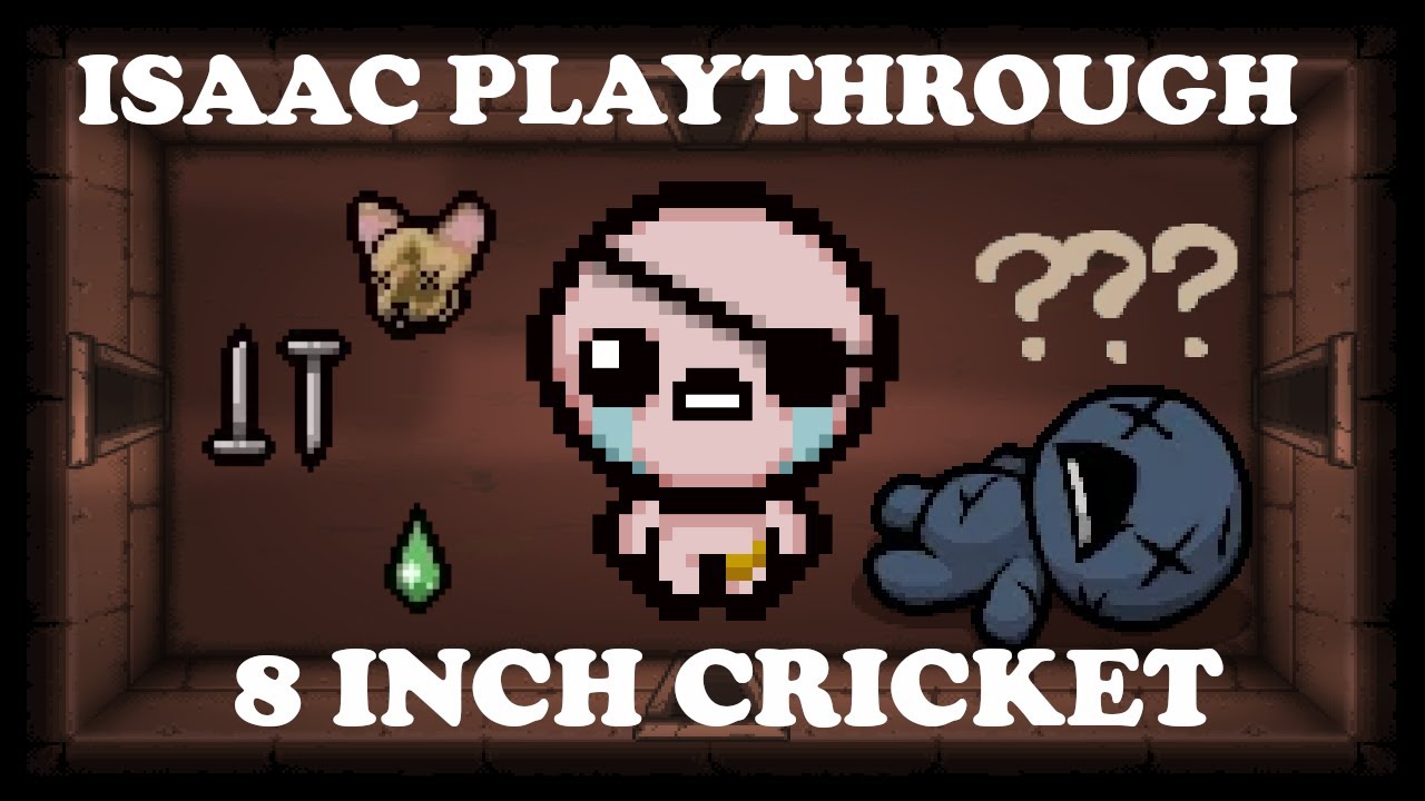 8 INCH CRICKET - Isaac Playthrough - YouTube