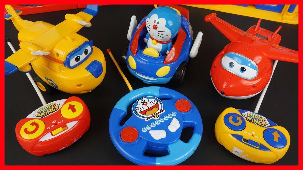 Super Wings Transforming Robot Remote Control RC Car Toys - YouTube