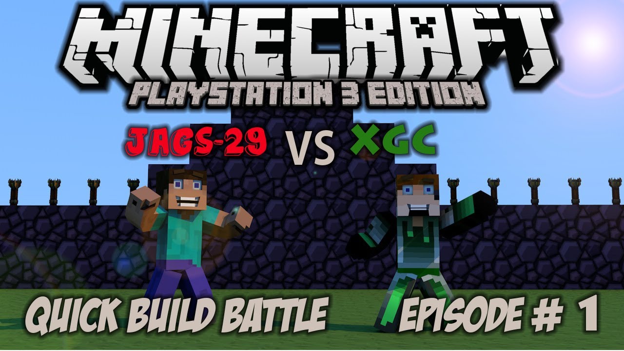 Minecraft [ps3 Edition] Quick Build episode #1 !! with JAGS-29 - YouTube