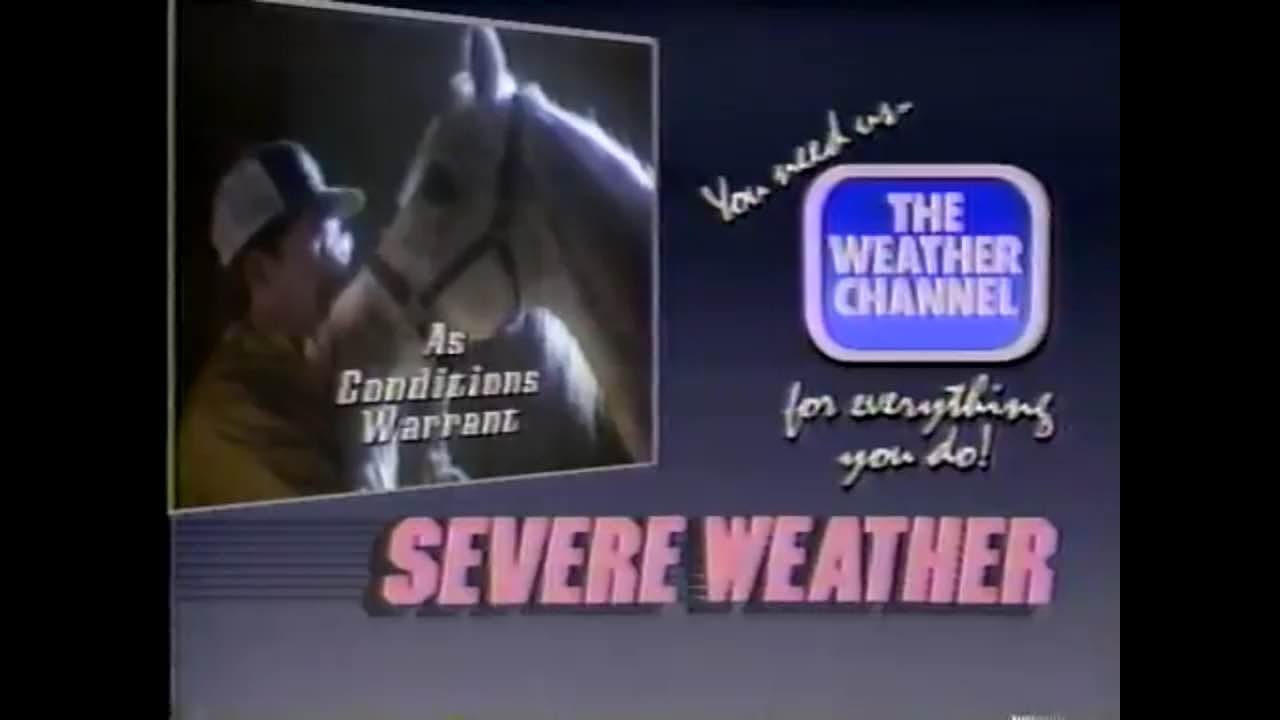 TWC Severe Weather Promo 1987 - YouTube