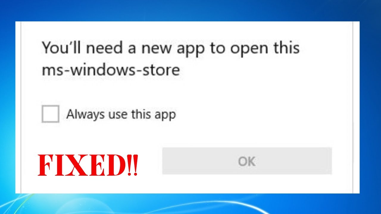 HOW TO FIX YOU WILL NEED A NEW APP TO OPEN THIS EXE FILE ERROR - YouTube