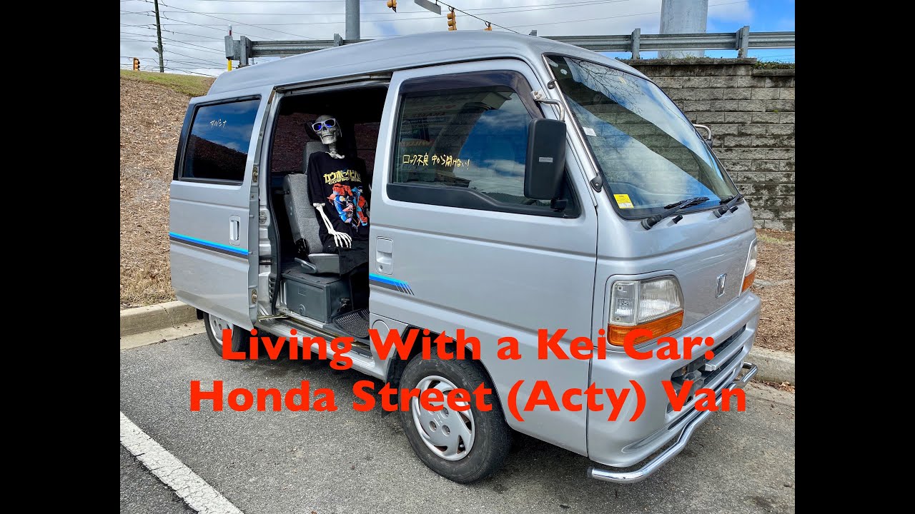 Living with a Kei Car: Honda Street Acty Van - YouTube