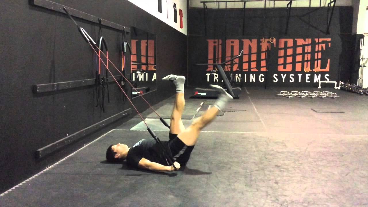 Leg Lower with Core Engage - YouTube