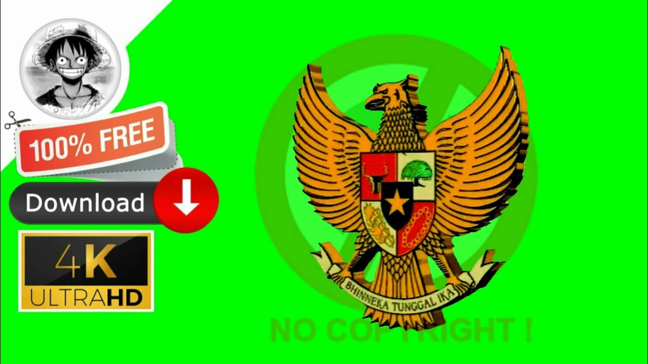 Garuda Pancasila Green Screen - YouTube