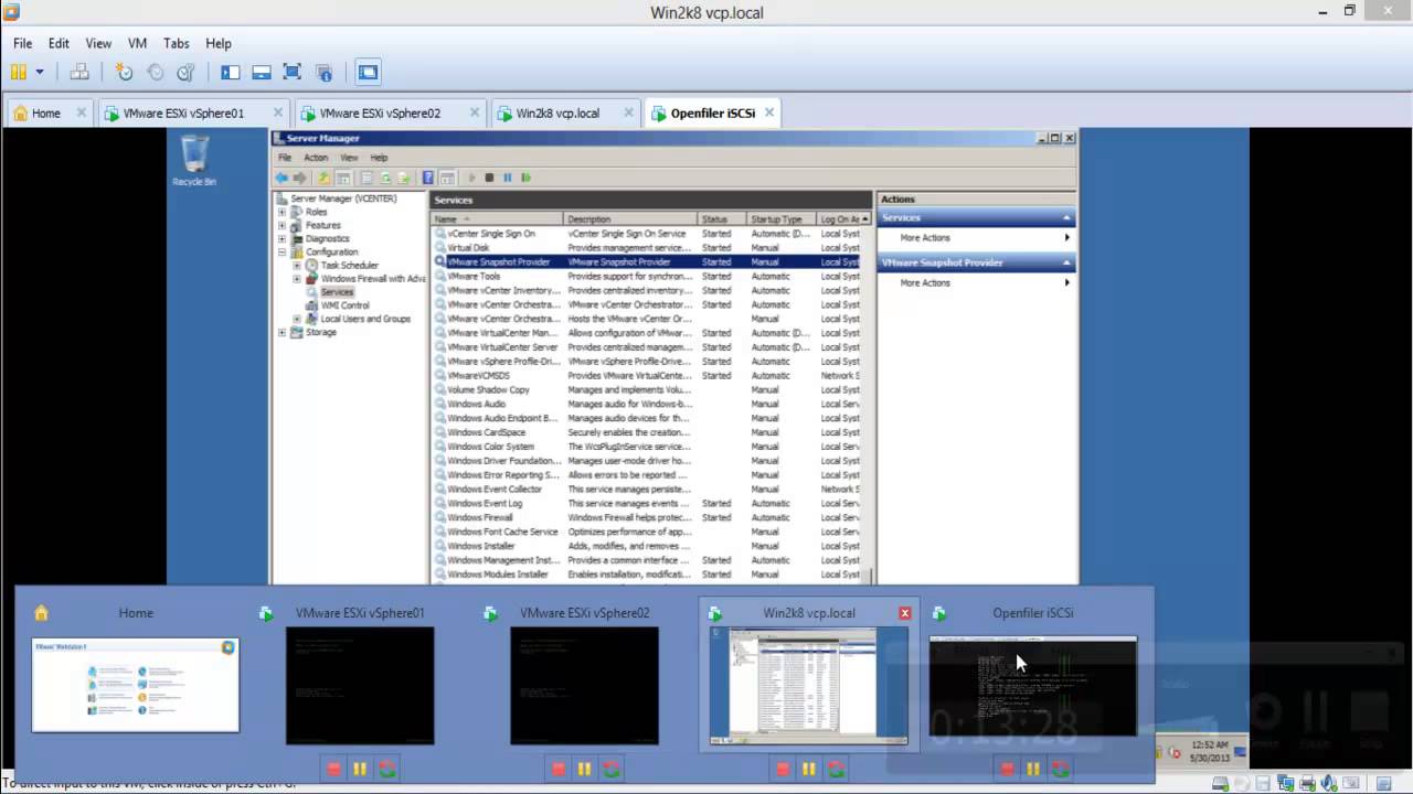 07-Creating a Free iSCSI SAN with OpenFiler On ESXi vSphere - YouTube