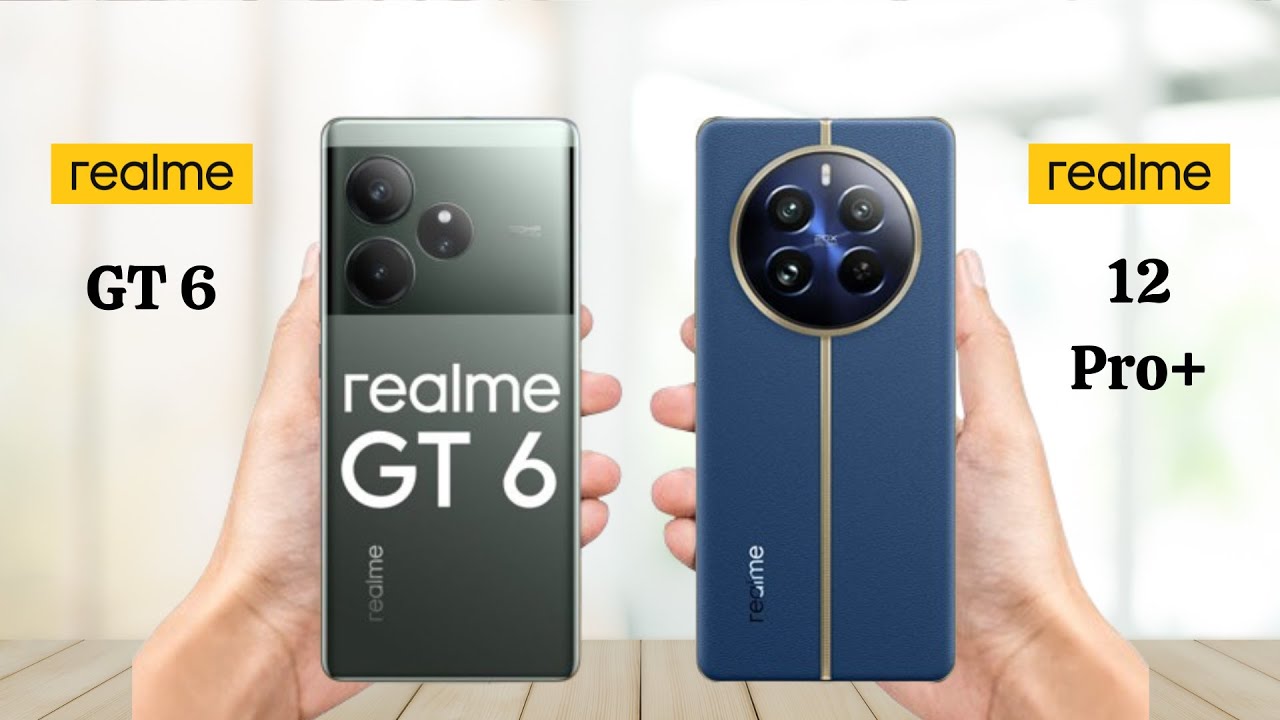Realme GT 6 Vs Realme 12 Pro Plus - Full Comparison 2024 - YouTube