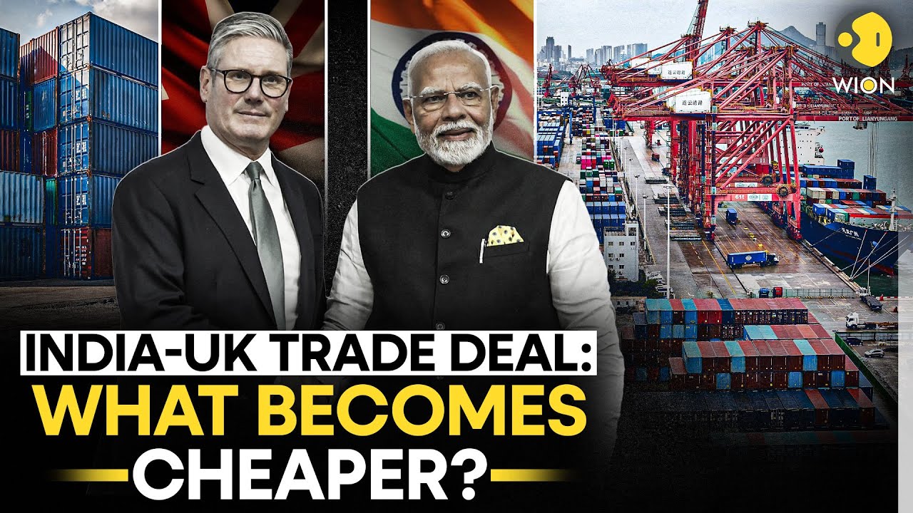 Decoding What Gets Cheaper With Key India-UK Trade Deal | WION ...