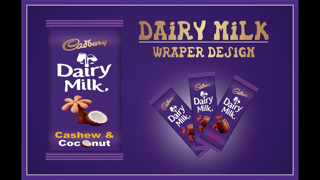 dairy milk wraper #Designs Tutorilas Corel Draw x6-x7-x8..... - YouTube