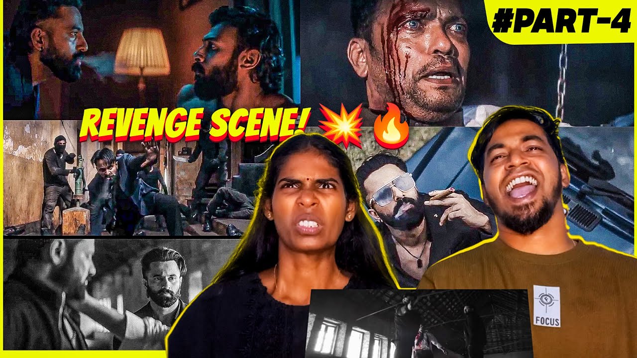 🔥 MARCO MOVIE REACTION PART 4 | STAIRCASE FIGHT + MARCO VS TONY REVENGE ...