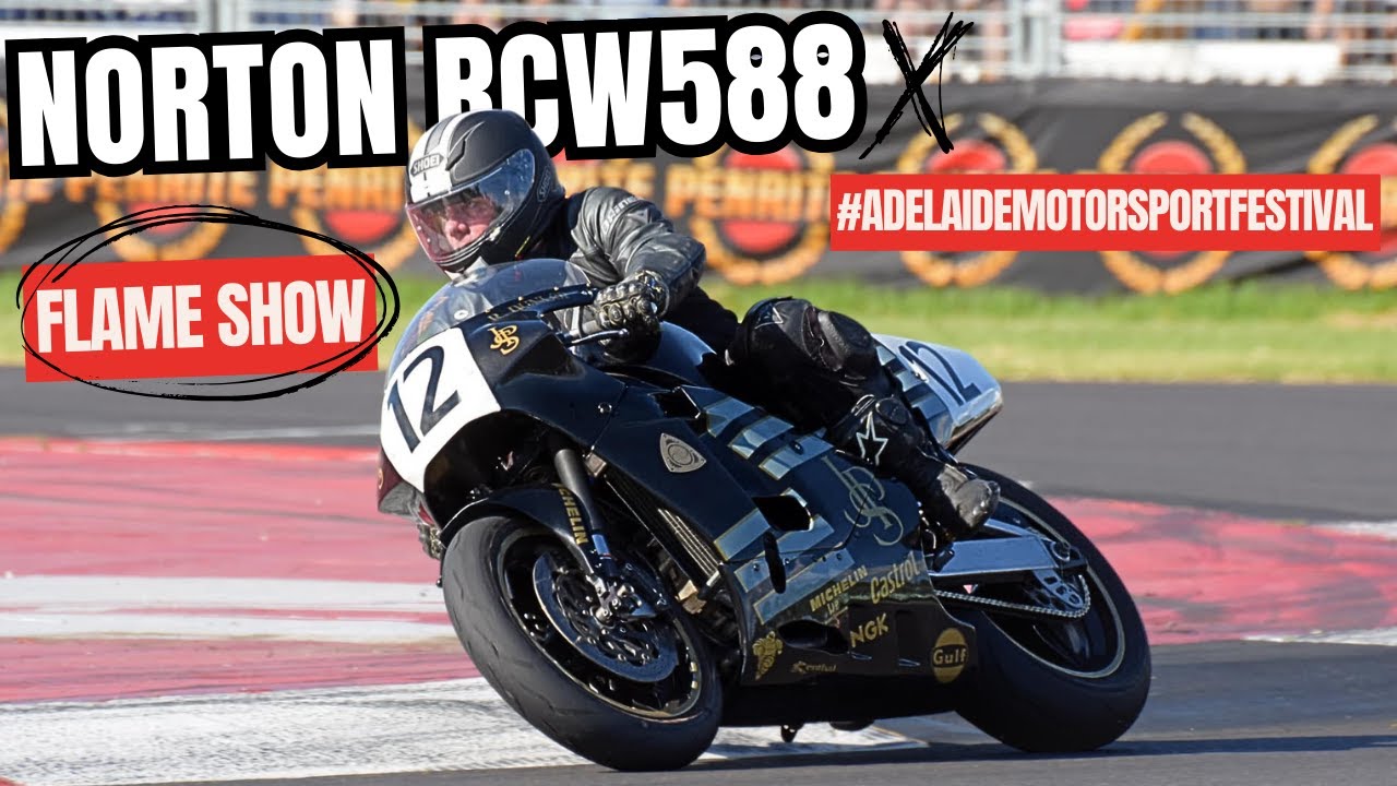NORTON RCW588 ROTARY - Adelaide Motorsport Festival - YouTube