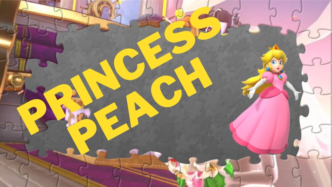 Puzzle online #63 - Princess Peach - YouTube