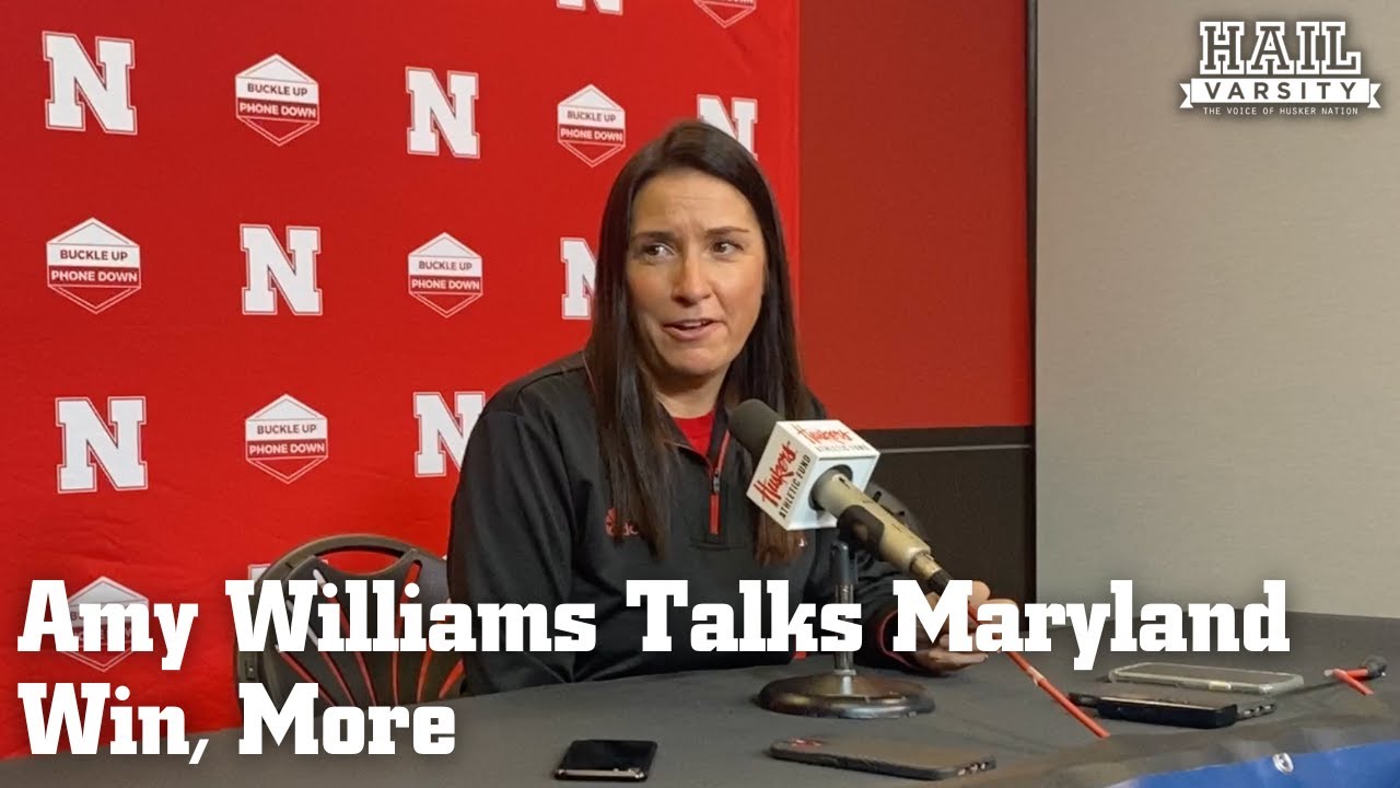 Nebraska Women's Basketball: Amy Williams Talks Maryland Win, More ...