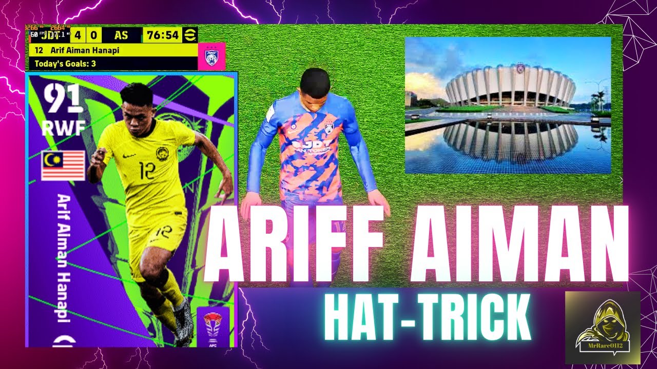 eFOOTBALL 2024 GAMEPLAY | JDT | ARIF AIMAN MAN OF THE MATCH - YouTube