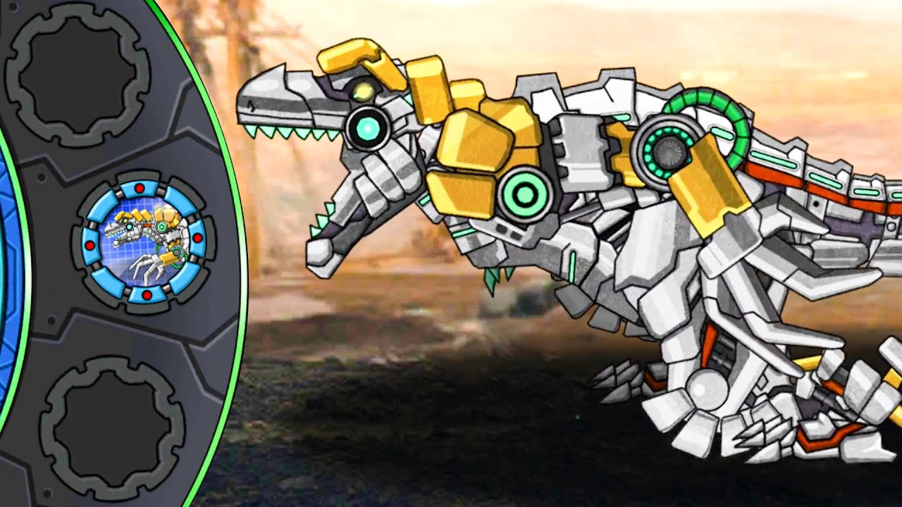 JURASSIC FIGHT #22: ACROCANTHOSAURUS - BATTLE+TRANS | DINO ROBOT CORPS ...