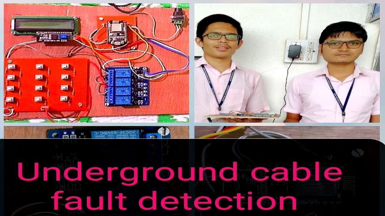 UNDER GROUND FAULT DETECTION & DISTANCE LOCATOR PROJECT - YouTube