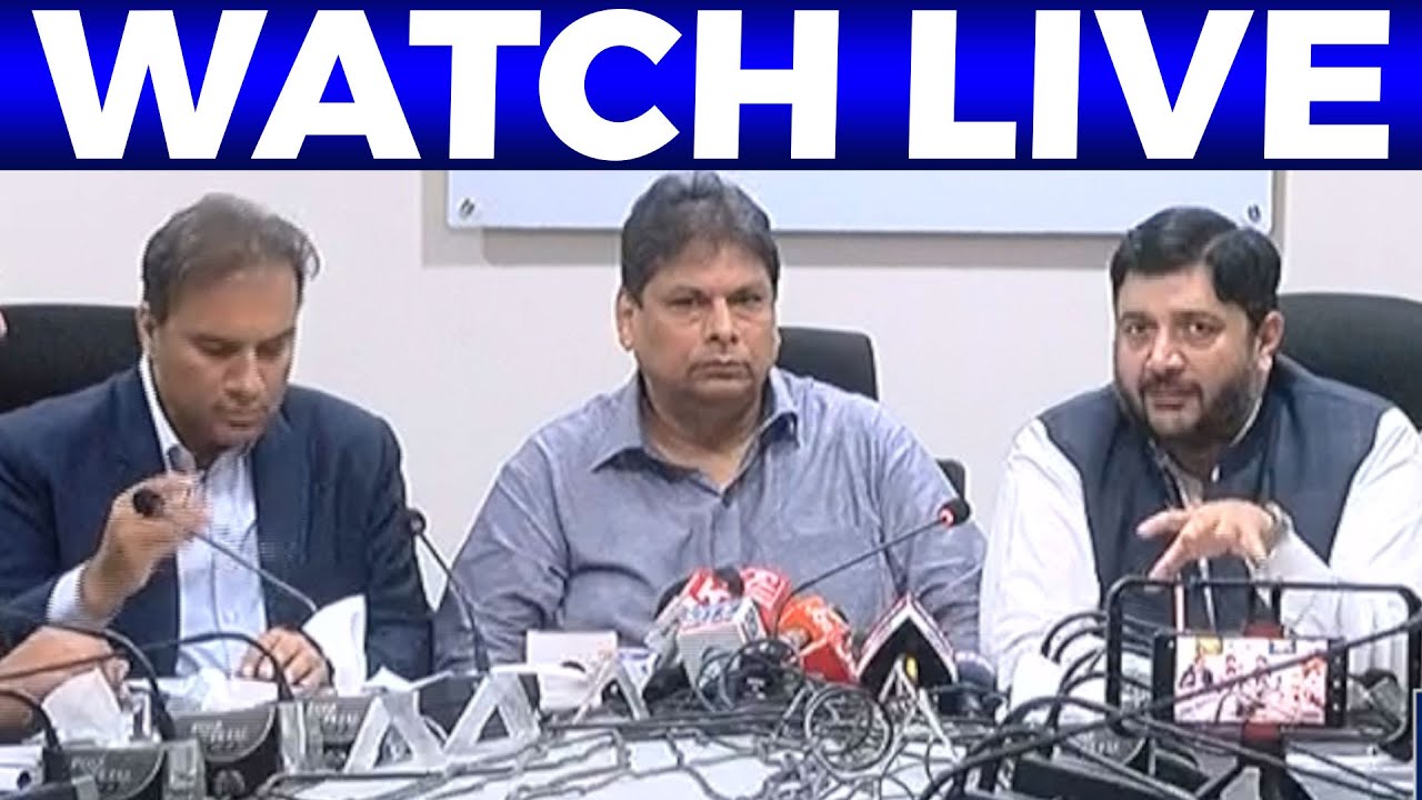 Information Minister Amir Mir Important Press Conference - YouTube