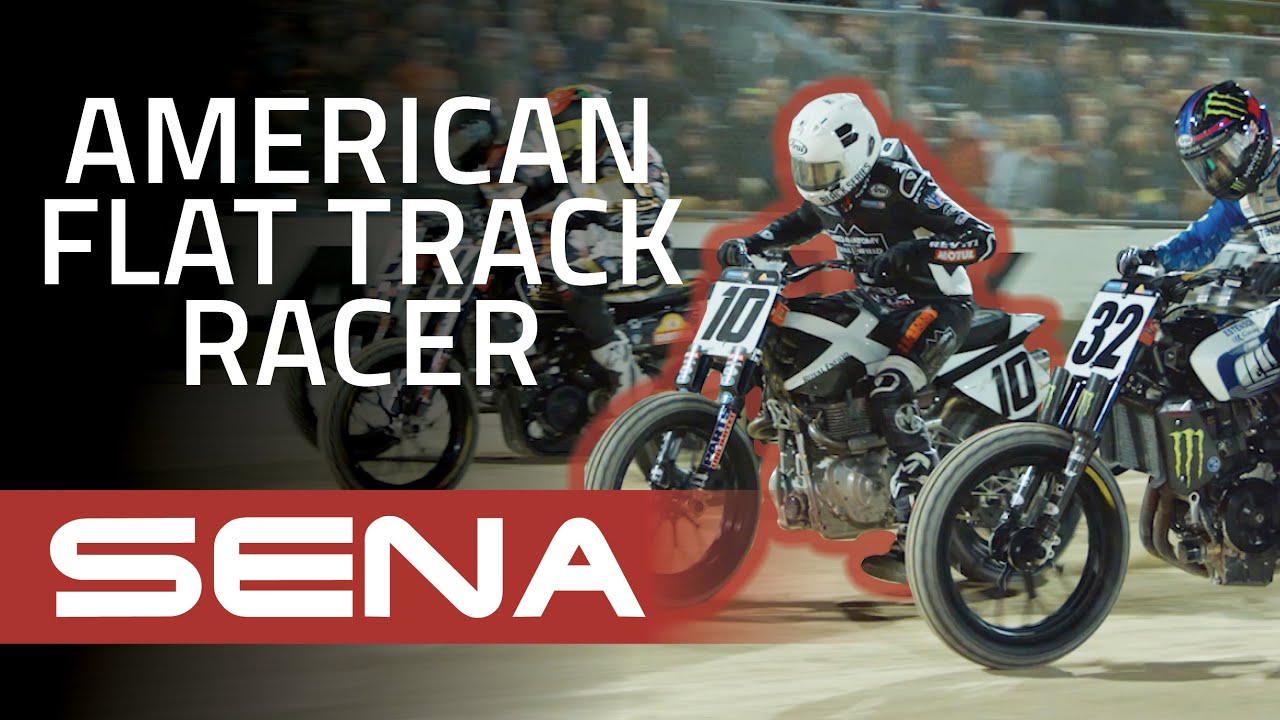 Johnny Lewis American Motorcycle Flat Track Racer - YouTube