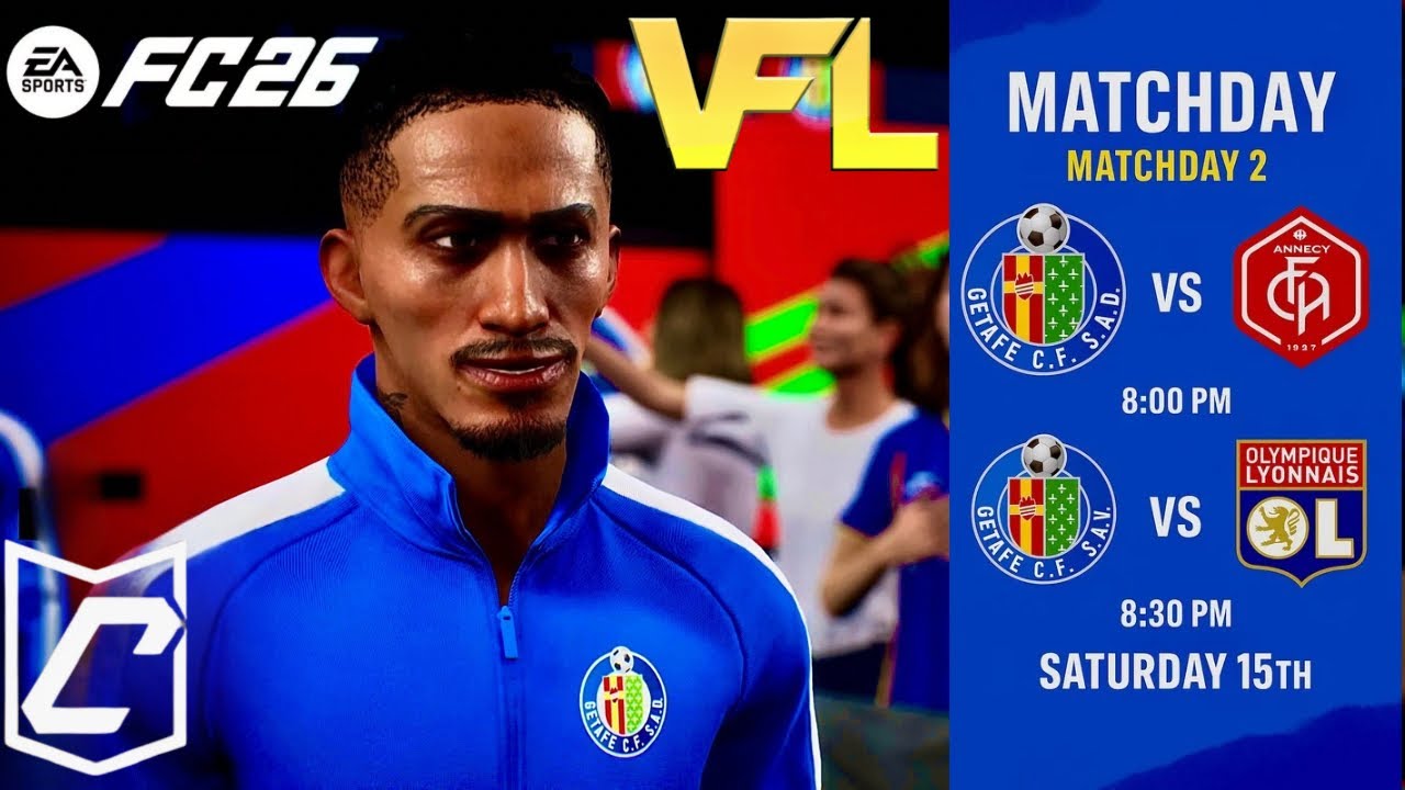EAFC 26 Pro Clubs - VFL Getafe R2 WE KEEP PUSHING! 11v11 Competition ...