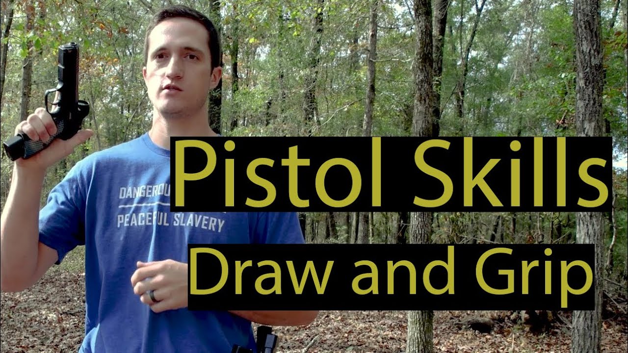 How to Draw and Grip a Pistol - Dryfire - USPSA - IPSC - IDPA - YouTube