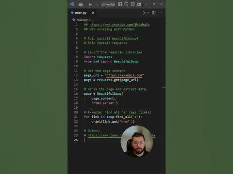 Web Scraping with Python Made Easy: Learn with BeautifulSoup - Python Explained - YouTube