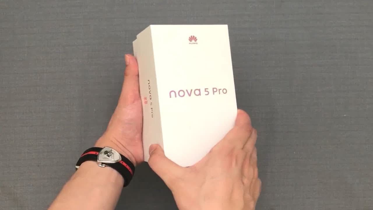 2799元买的华为Nova5 Pro首次开箱，打开包装盒的一瞬间：天啊！ - YouTube