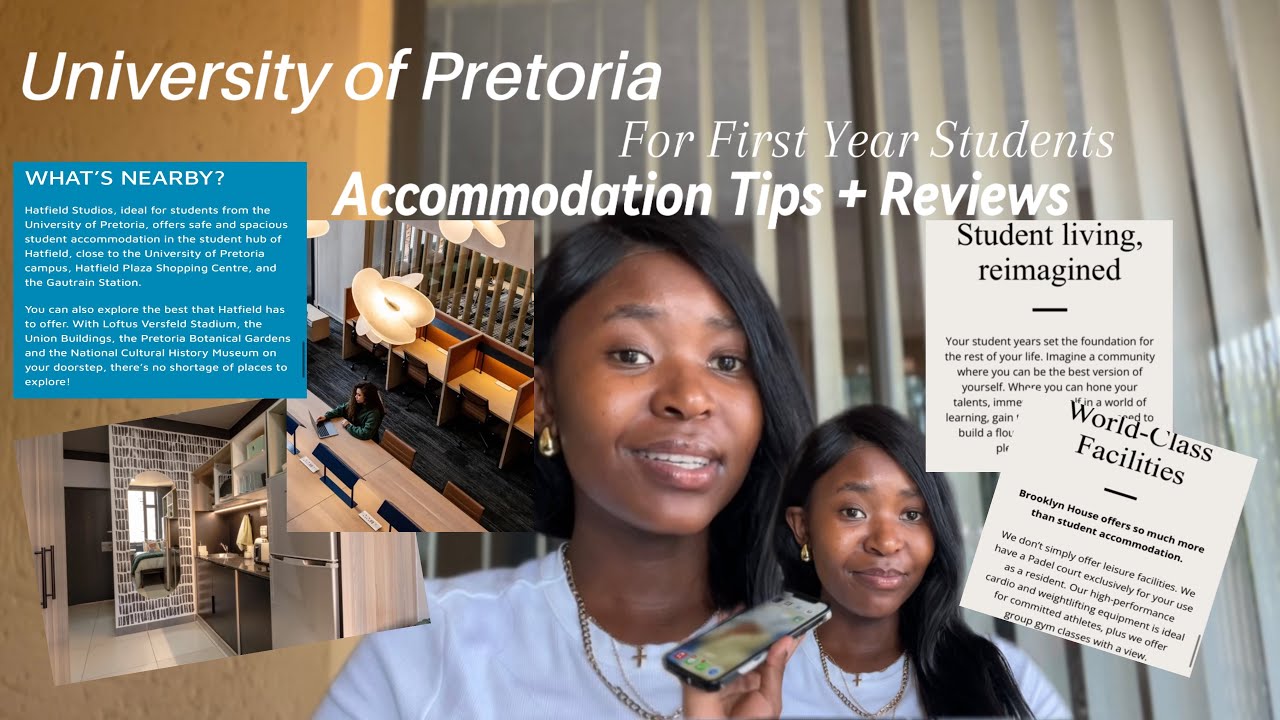 UNIVERSITY OF PRETORIA🏫ACCOMODATION /RES near the the university +TIPS ...