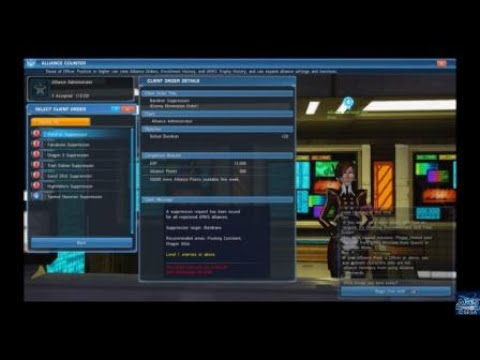 Phantasy Star Online 2 Alliance Quarters - YouTube