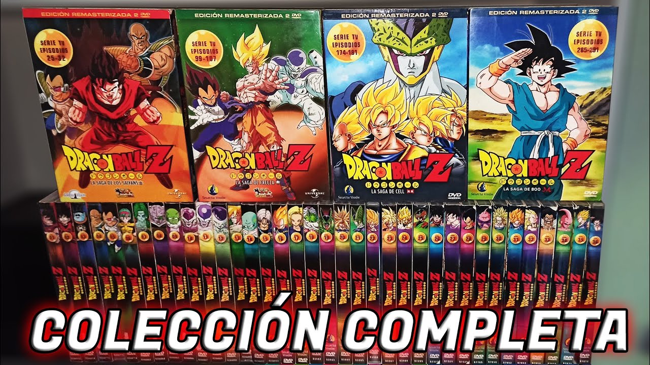 Dragon Ball Z - DVD Selecta Visión [Edición Remasterizada] (2006) | COLECCIÓN COMPLETA - YouTube