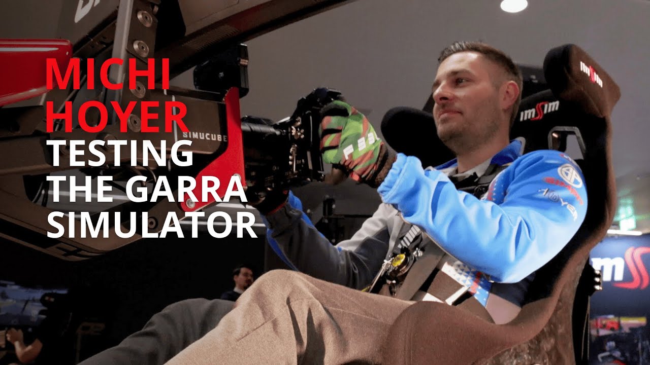 Michi Hoyer shares his experience on the ImSim GARRA Motion Simulator - YouTube