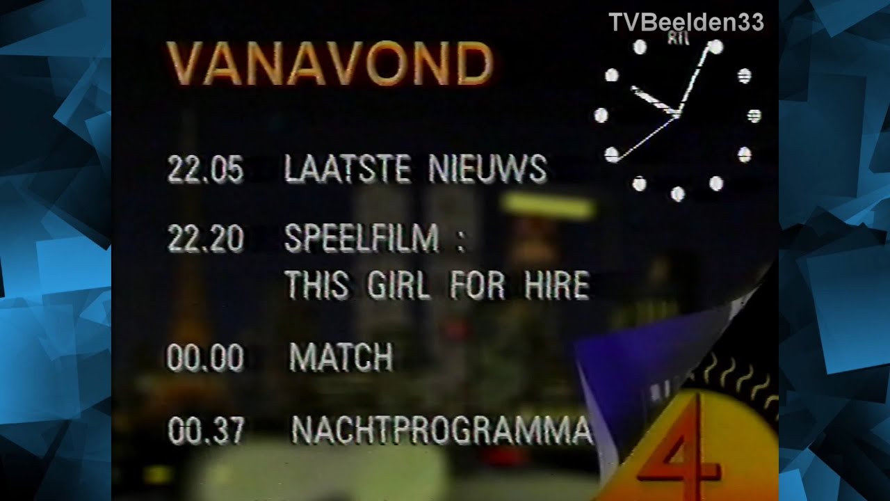 RTL Veronique nieuws en weer (10-09-1990) - YouTube