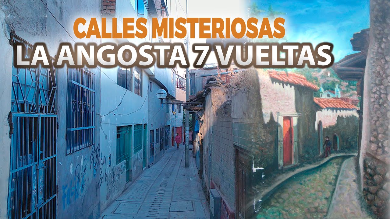 Siete Vueltas la calle mas angosta de Ayacucho | Calles Misteriosas Cap ...