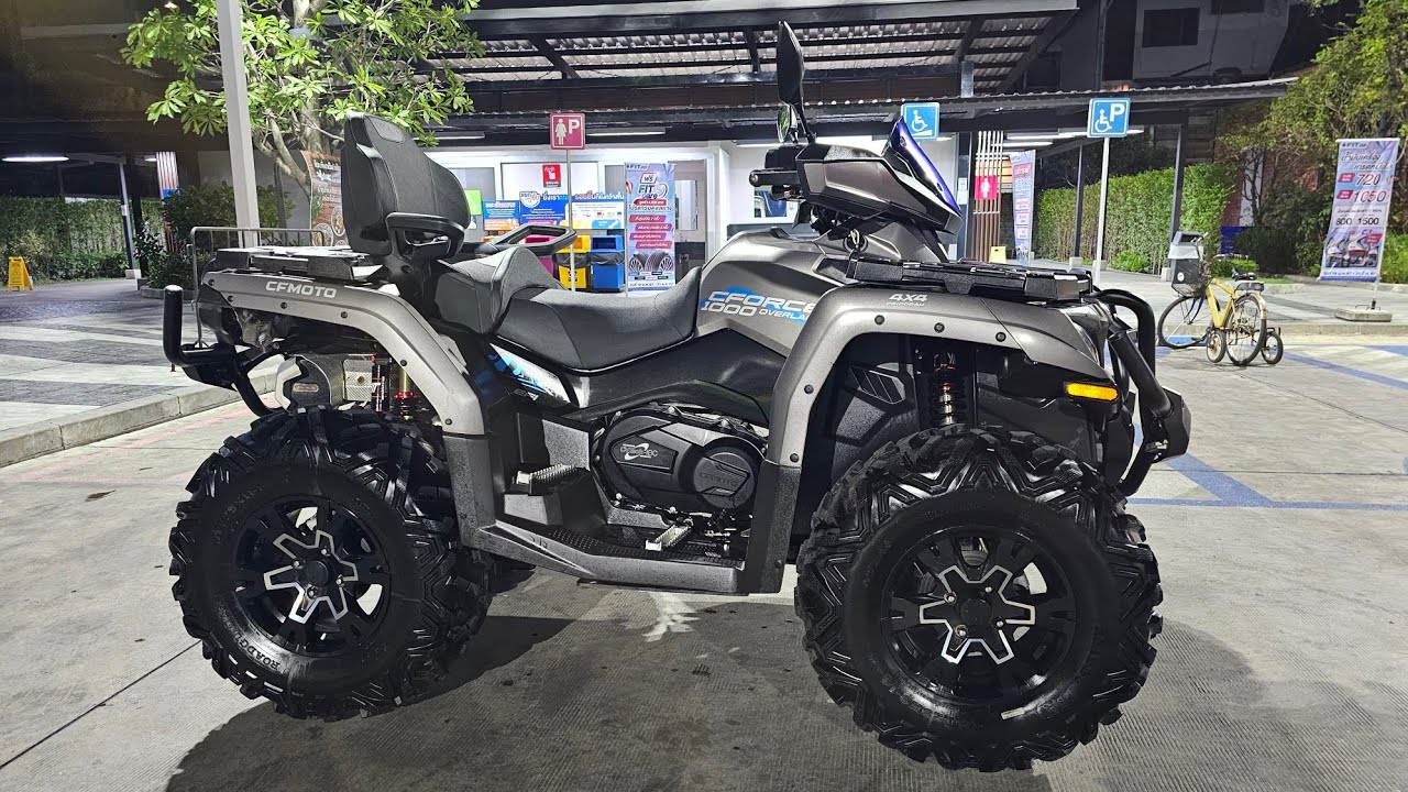 ติดตั้งกล่องหลังตรงรุ่น cfmoto x1000 overland BY TIGERBKK - YouTube