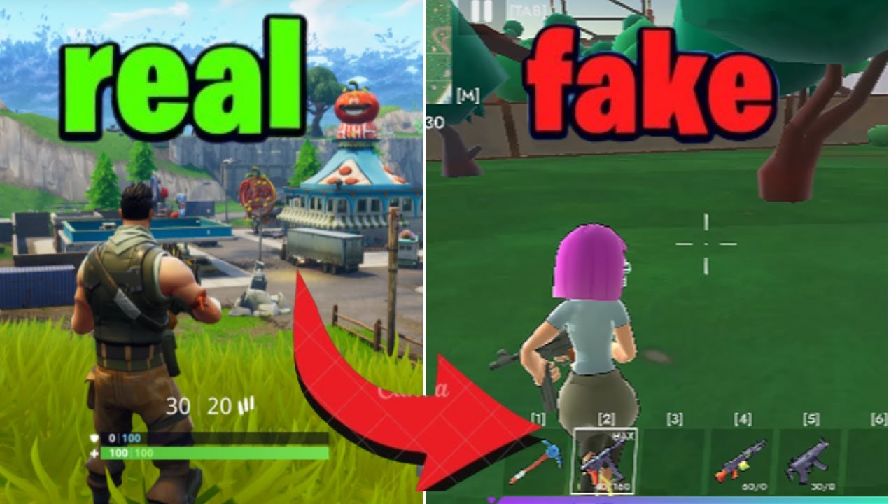 Trying the WORST Fortnite RIP-OFFS ever. - YouTube