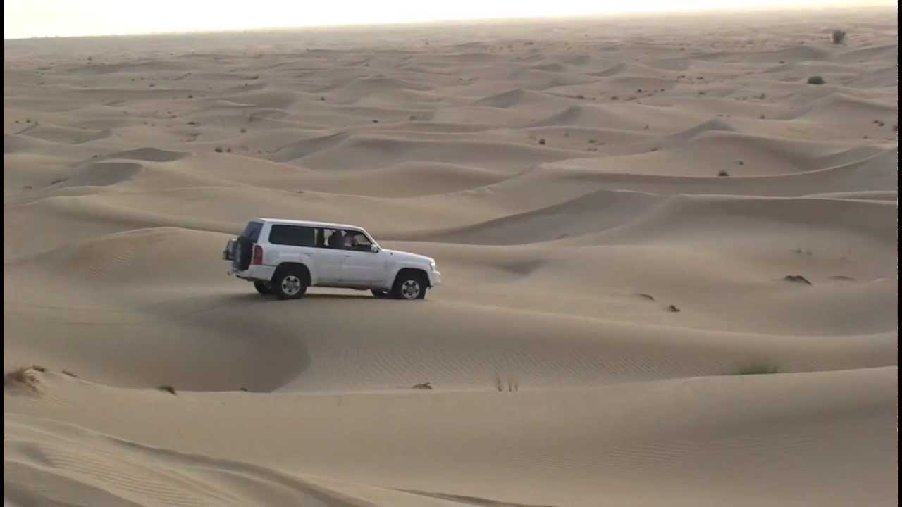 Nissan Patrol VTC in Dubai Desert - YouTube